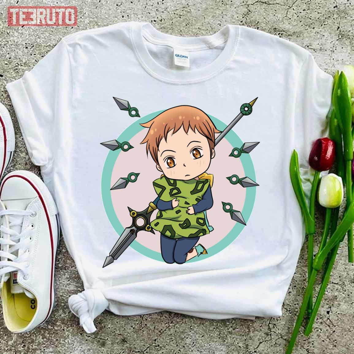 King Chibi Art The Seven Deadly Sins Unisex T-Shirt - Teeruto