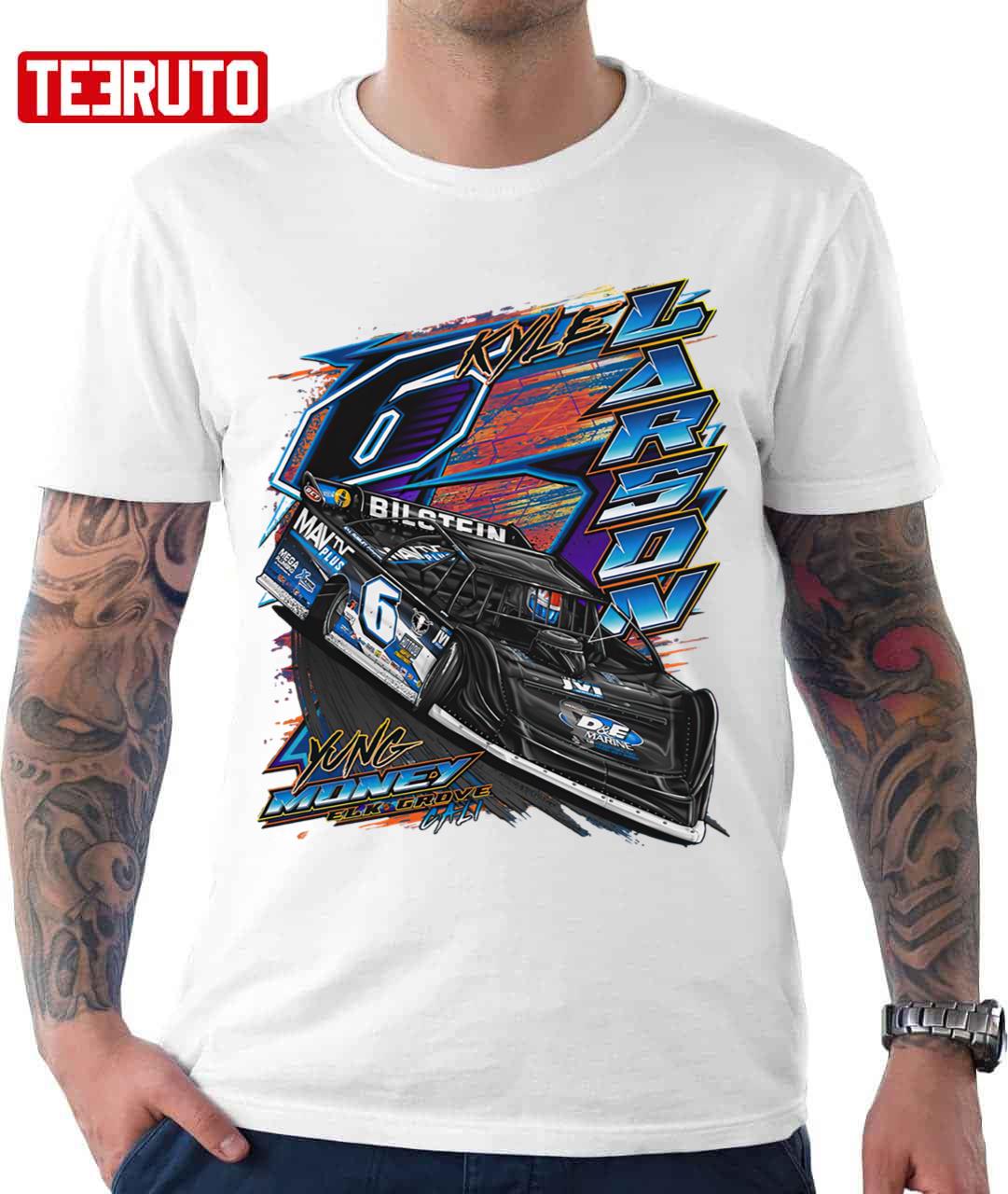 Kyle Larson 2021 Vintage Design The Dream Late Model Unisex T-Shirt ...