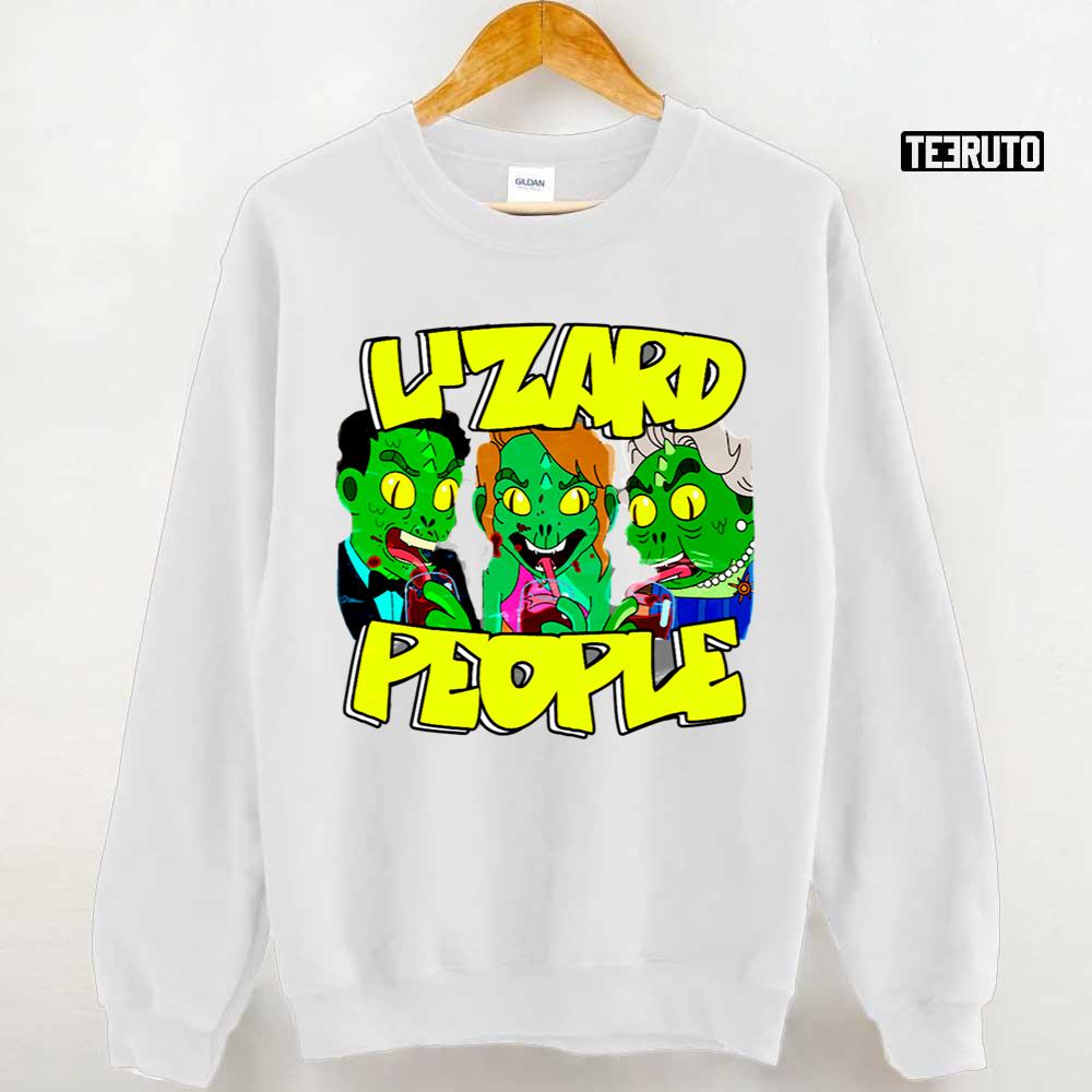 Lizard People Inside Job Netflix Unisex Sweatshirt - Teeruto