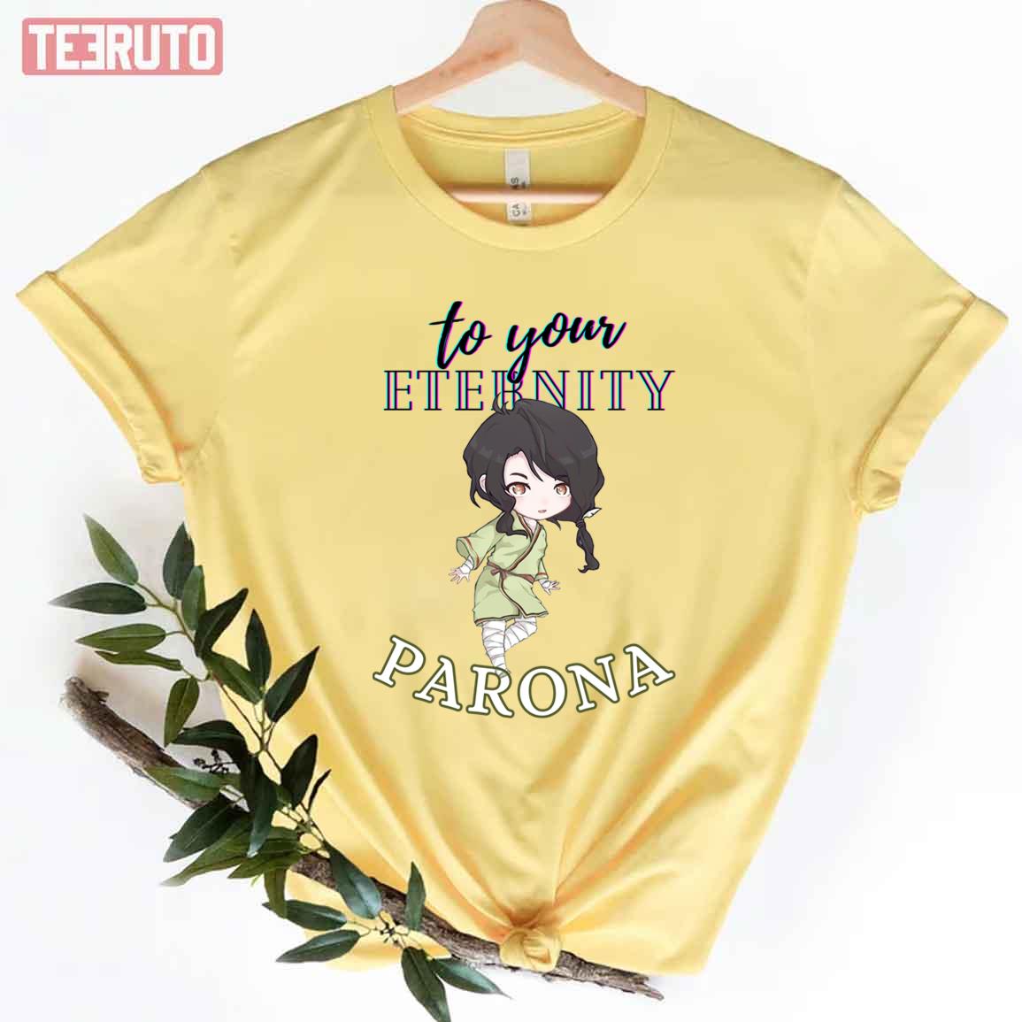 Love Chibi Parona To Your Eternity Unisex T-shirt - Teeruto