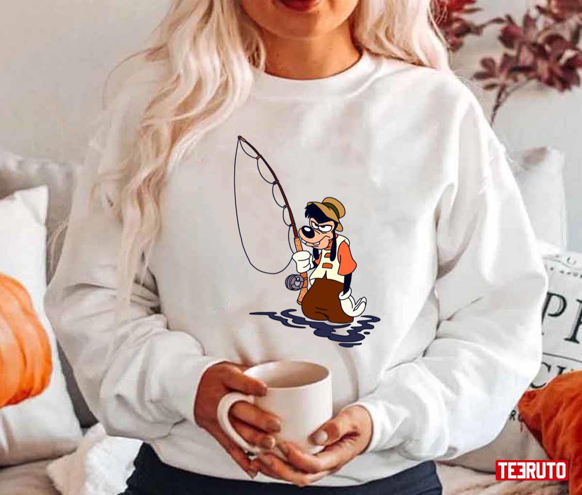 Max Fishing Goofy Disney Cartoon Unisex Hoodie - Teeruto