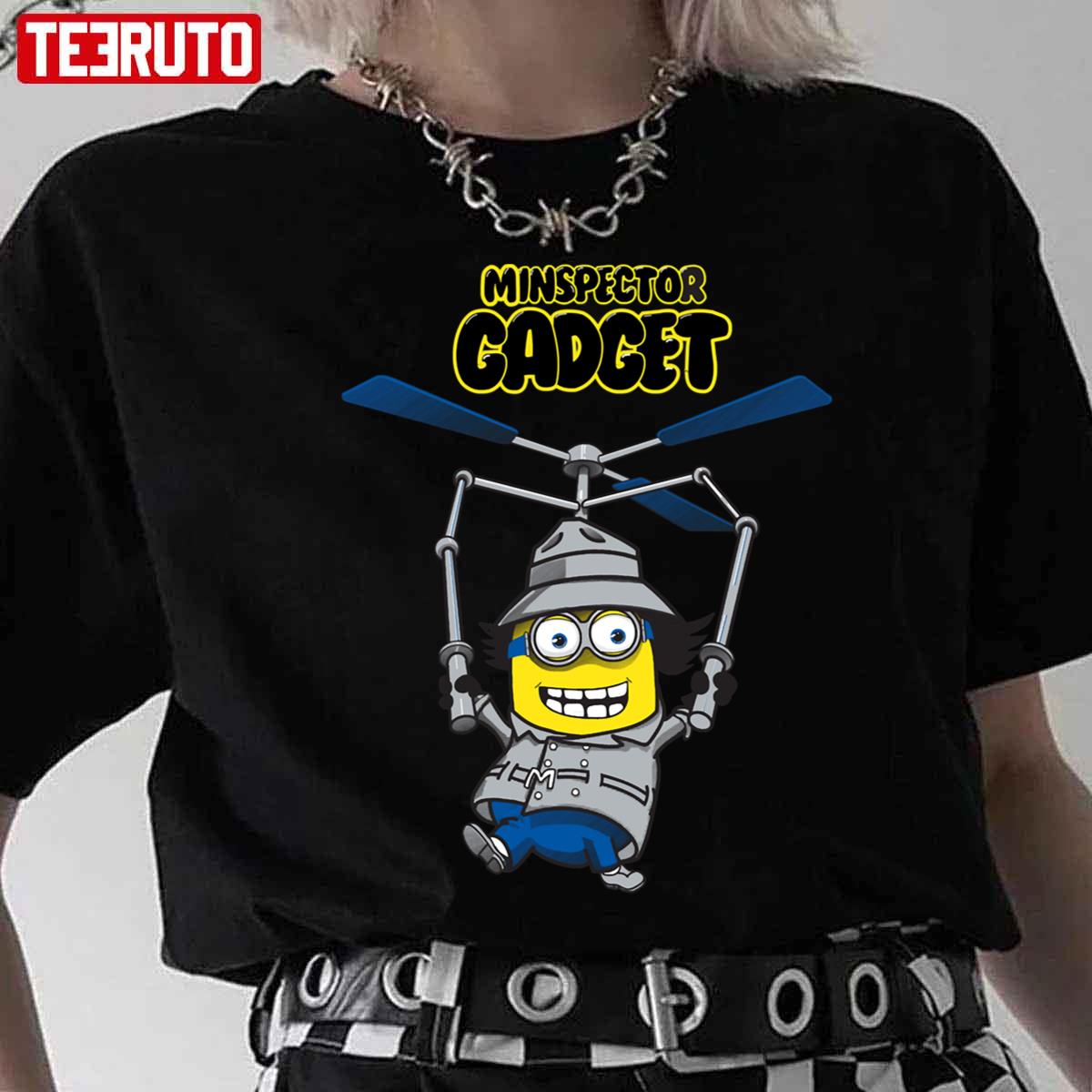 Minspector Gadget Minions And Inspector Gadget Unisex Sweatshirt - Teeruto
