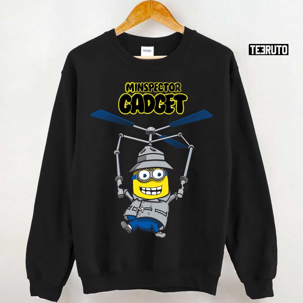 Minspector Gadget Minions And Inspector Gadget Unisex Sweatshirt - Teeruto