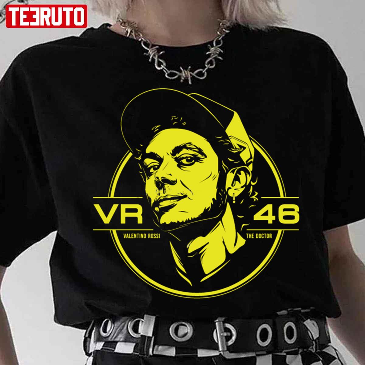 Mrr Yellow Design Valentino Rossi Motogp Unisex Sweatshirt - Teeruto