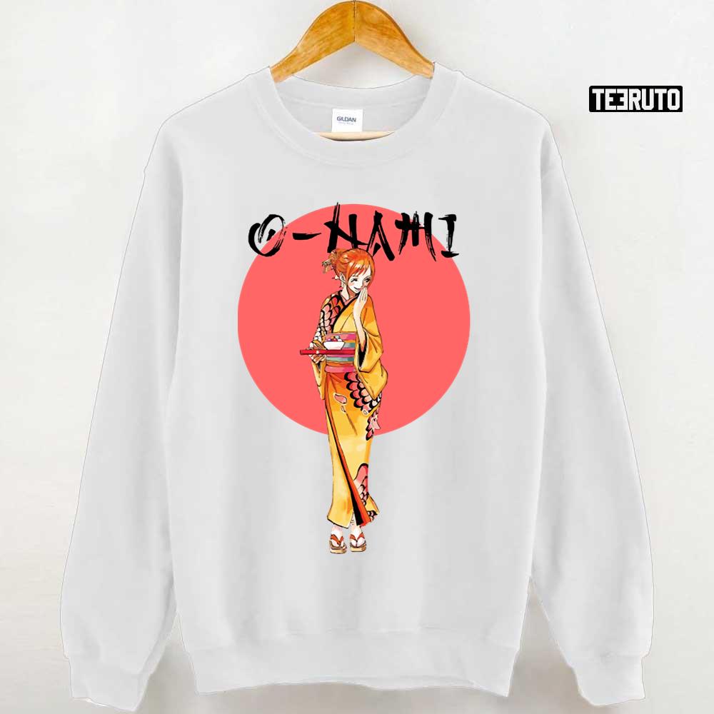 Nami Wearing Kimono One Piece Unisex Hoodie - Teeruto