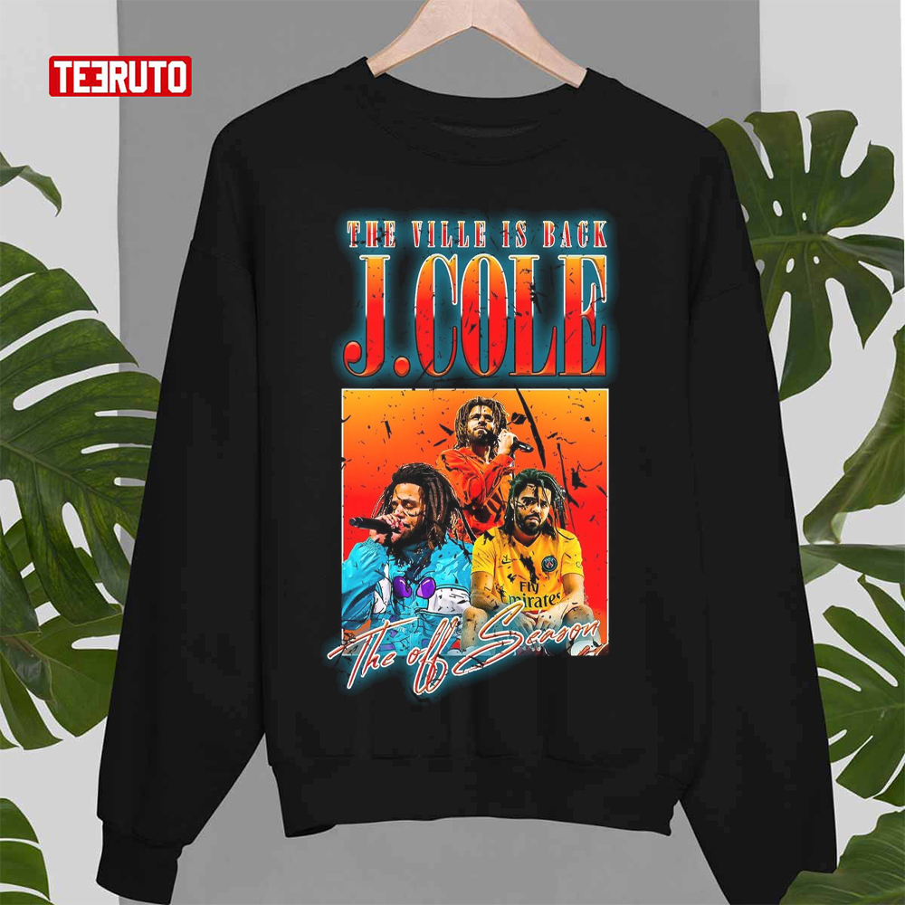 Neon Design J Cole The Great Rapper Unisex Sweatshirt - Teeruto