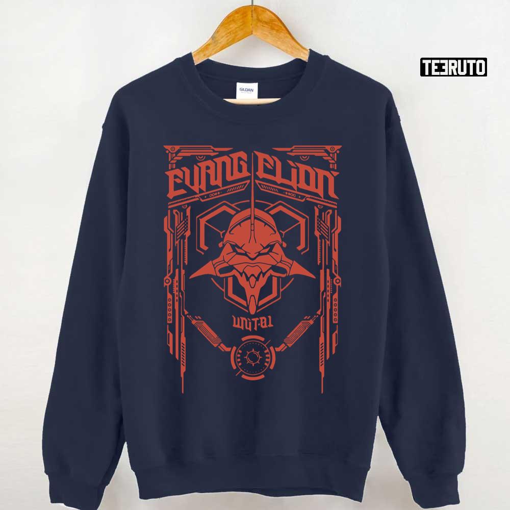 Neon Genesis Evangelion Retro Vintage Unisex Sweatshirt - Teeruto