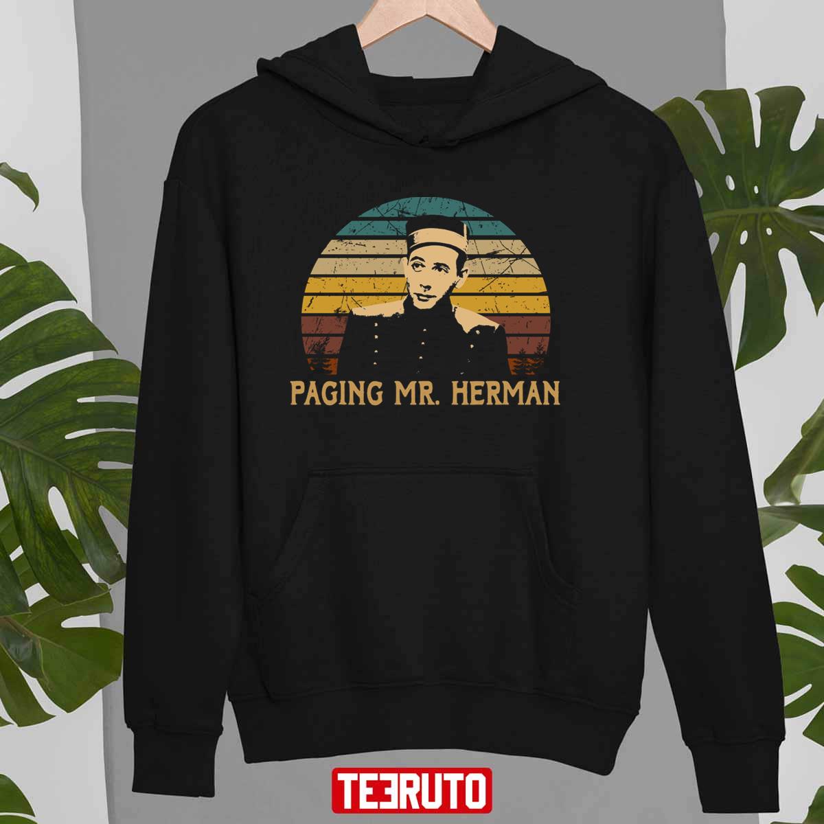 Paging Mr Herman Retro Pee Wee's Big Adventure Films Unisex Sweatshirt ...