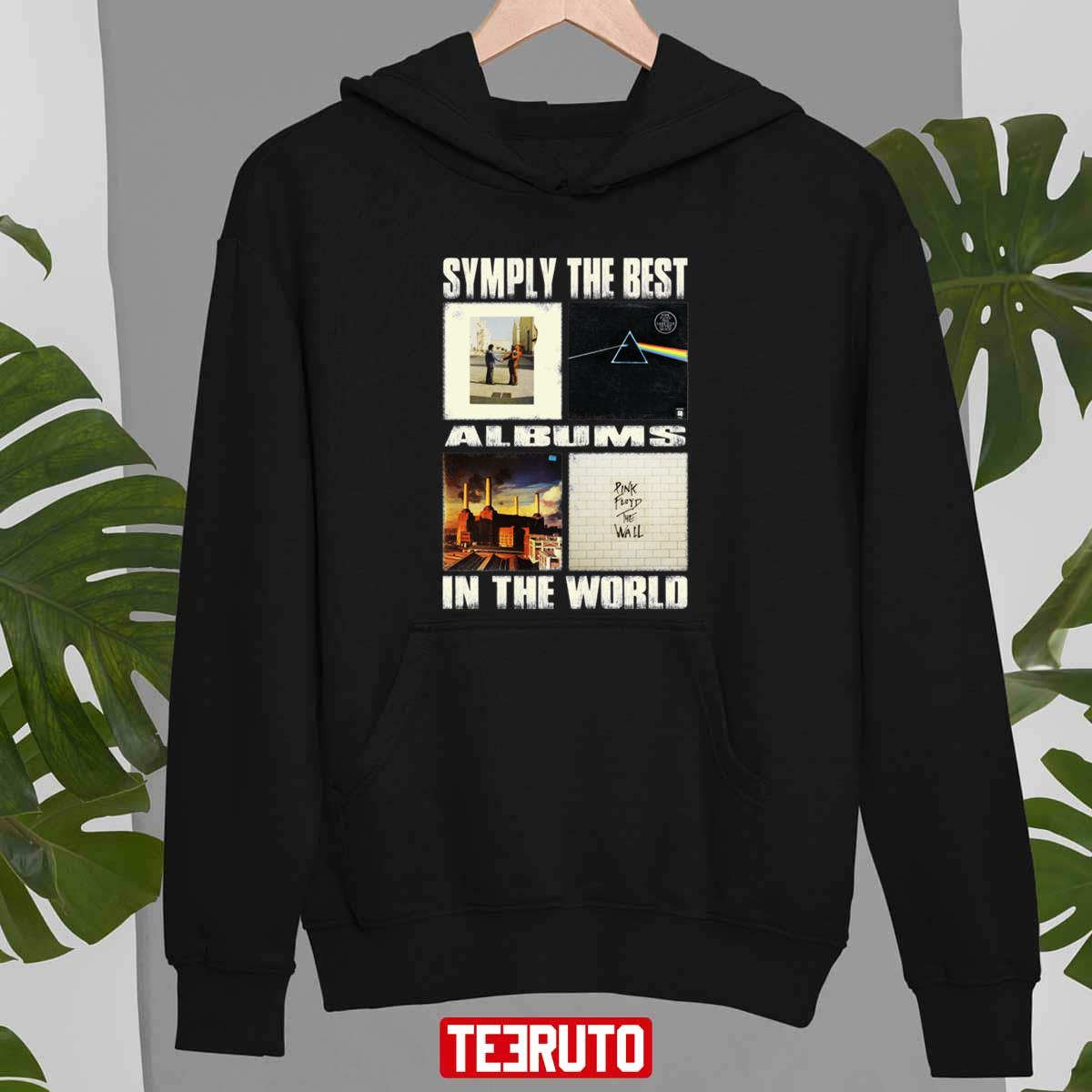 Pink Floyd Simply The Best Albums In The World Unisex T-Shirt - Teeruto