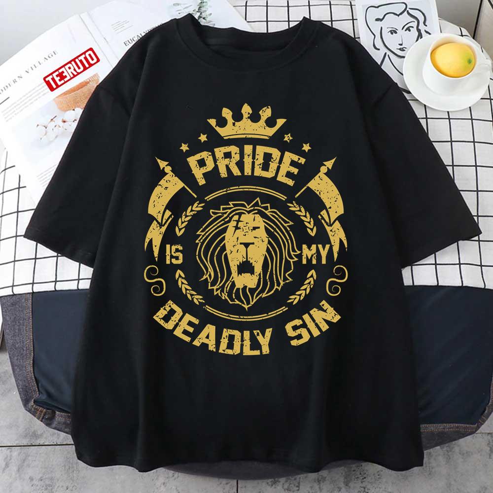 Pride Logo Design Seven Deadly Sins Unisex T-Shirt - Teeruto