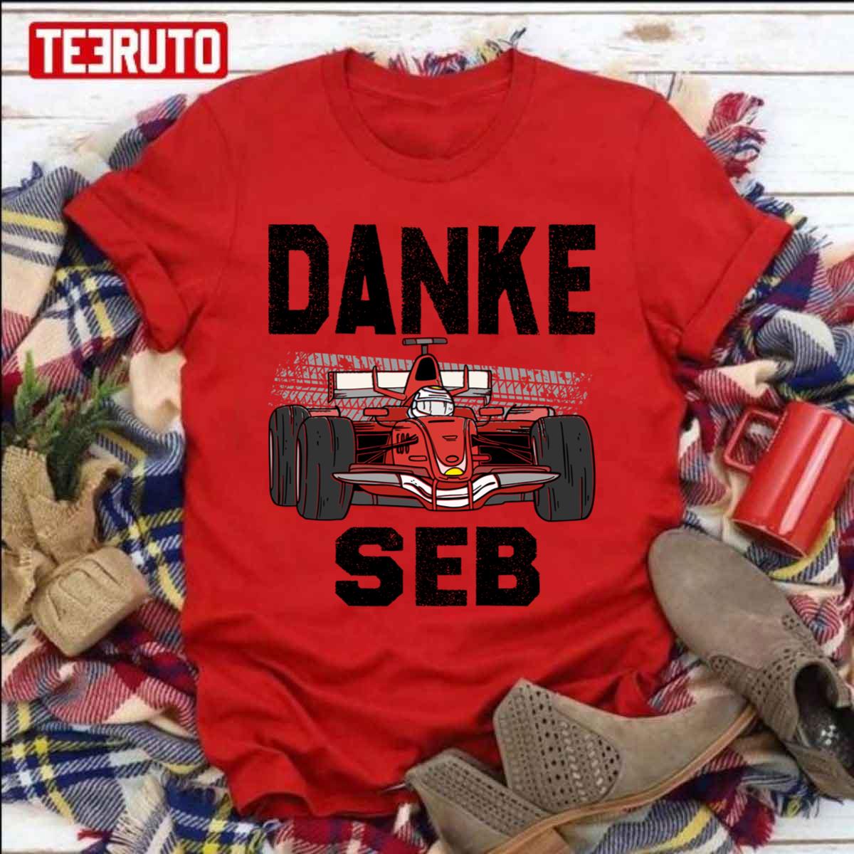 Racing Car Danke Seb Unisex Sweatshirt - Teeruto