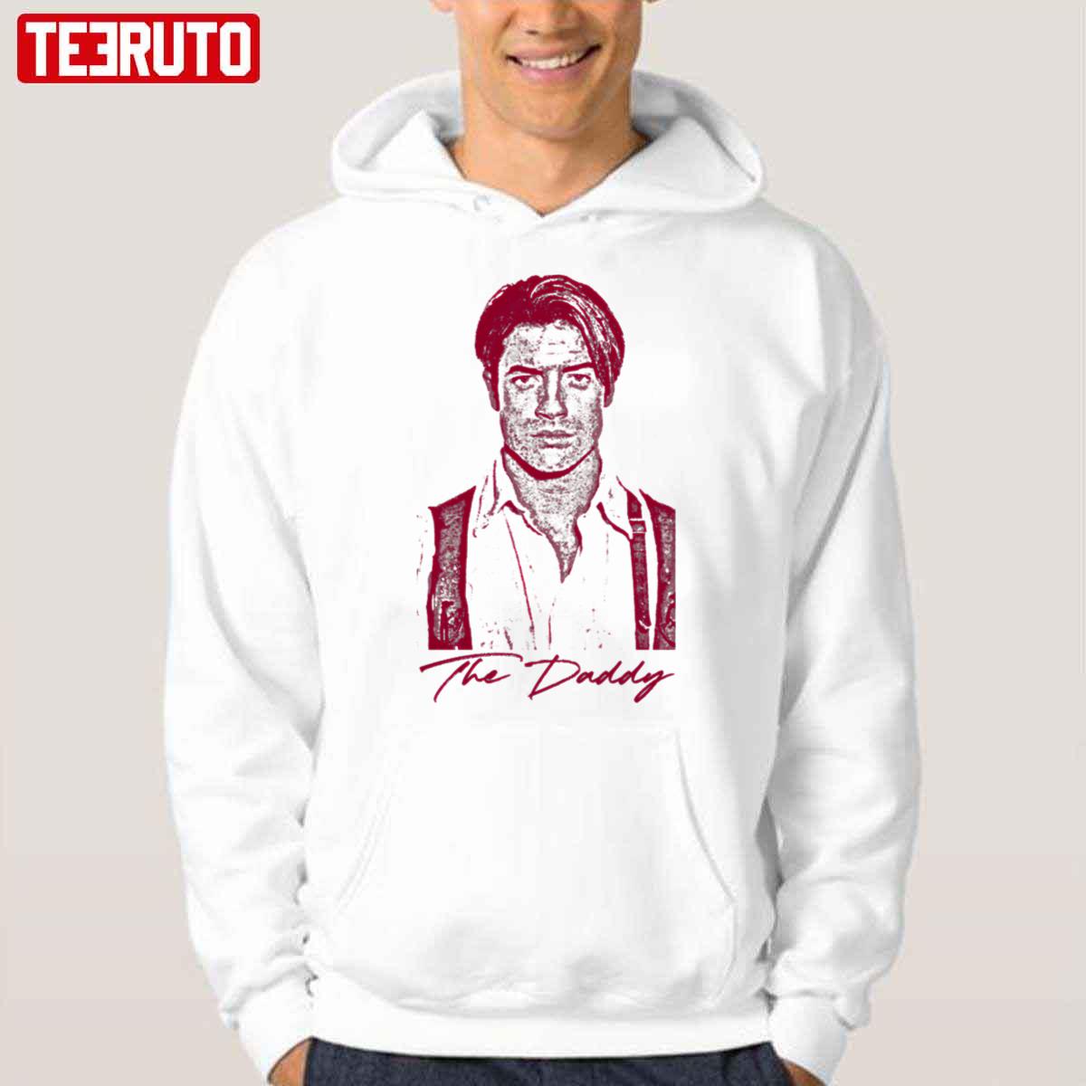 Red Distressed Design Brendan Fraser Portrait Actor Unisex T-Shirt ...