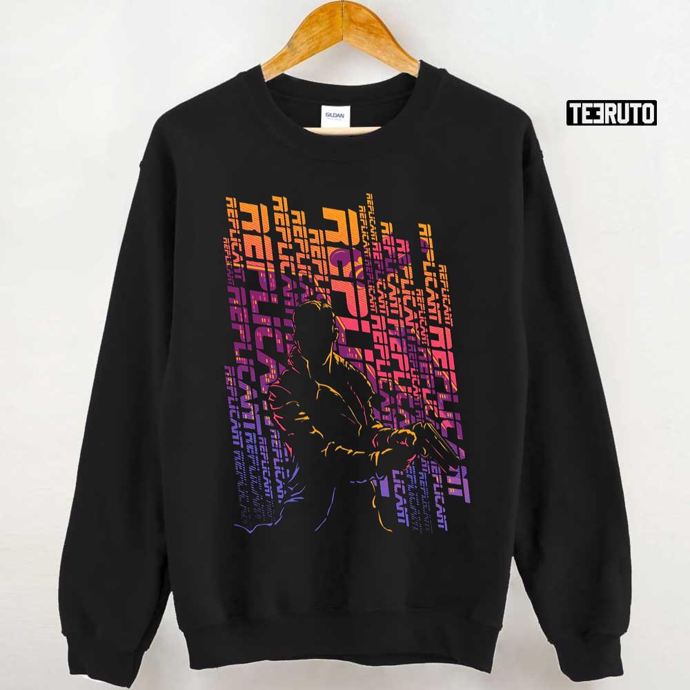 Replicant City Graphic Blade Runner Ryan Gosling Unisex Sweatshirt ...