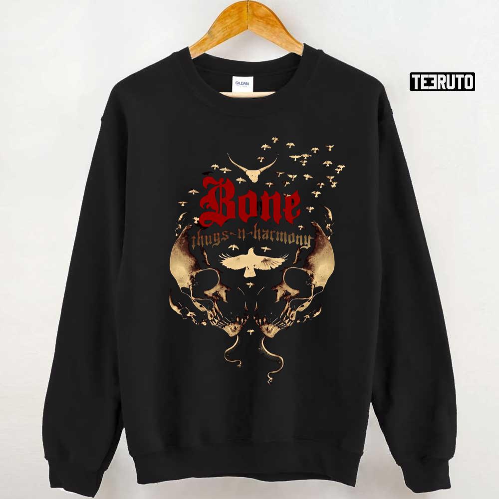 Retro Album Cover Bone Thugs And Harmony Music Band Unisex Sweatshirt ...