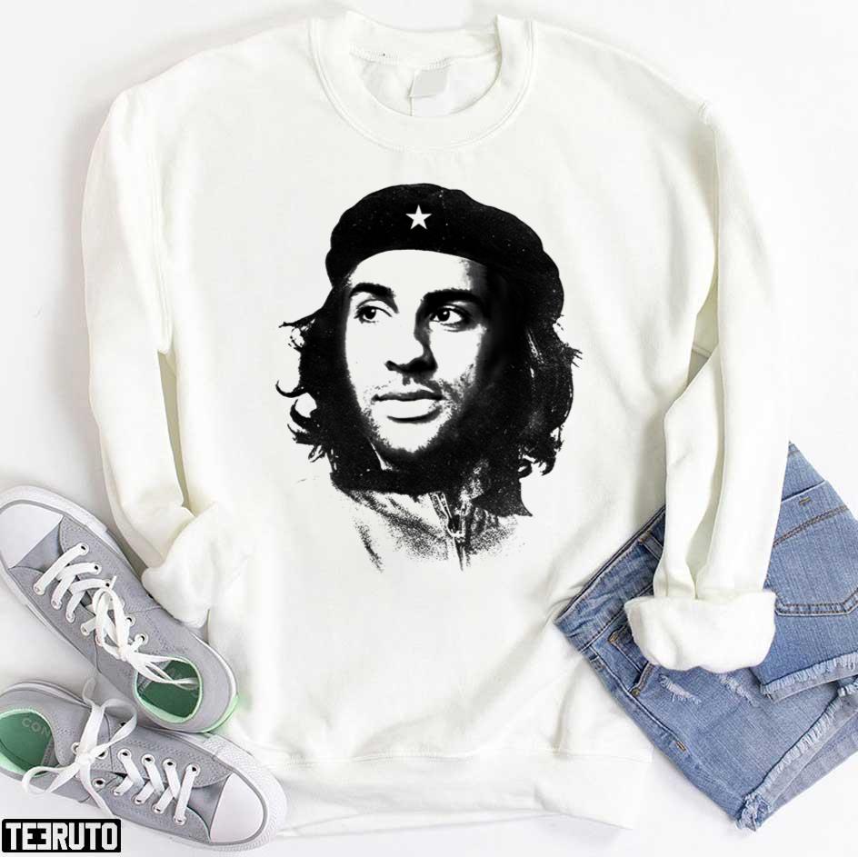 Retro Portrait Cristian Romero Che Guevara Unisex Hoodie - Teeruto