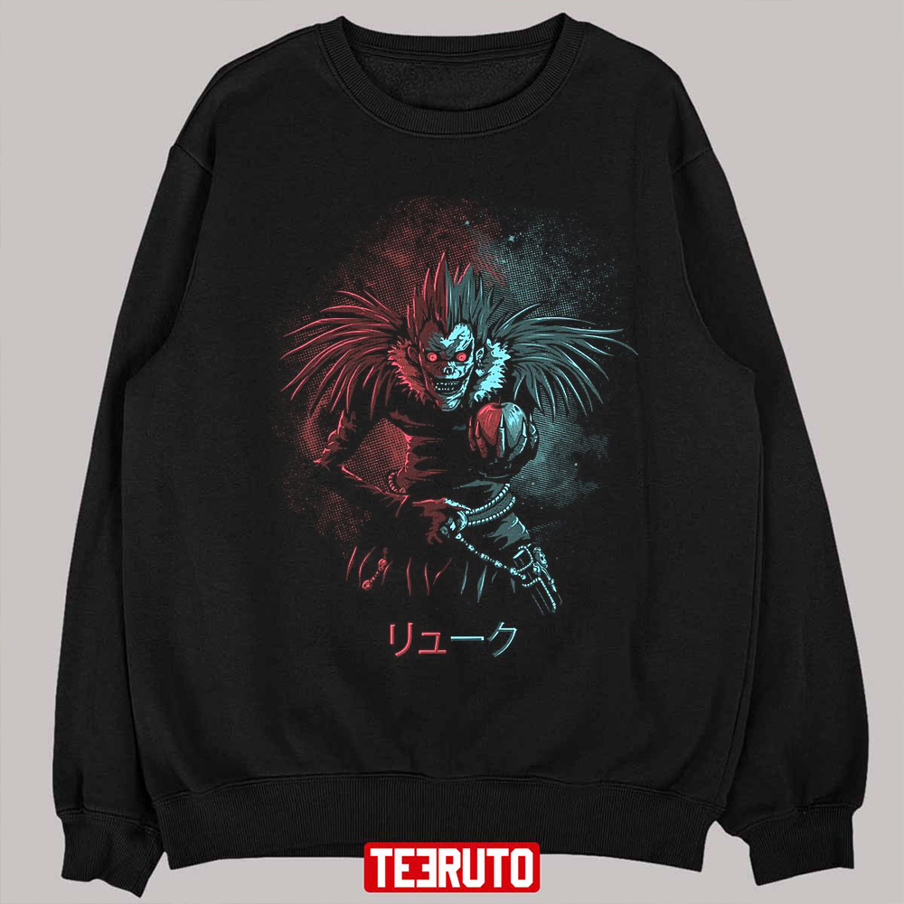 Ryuk And The Apple In The Death Note Unisex Sweatshirt - Teeruto