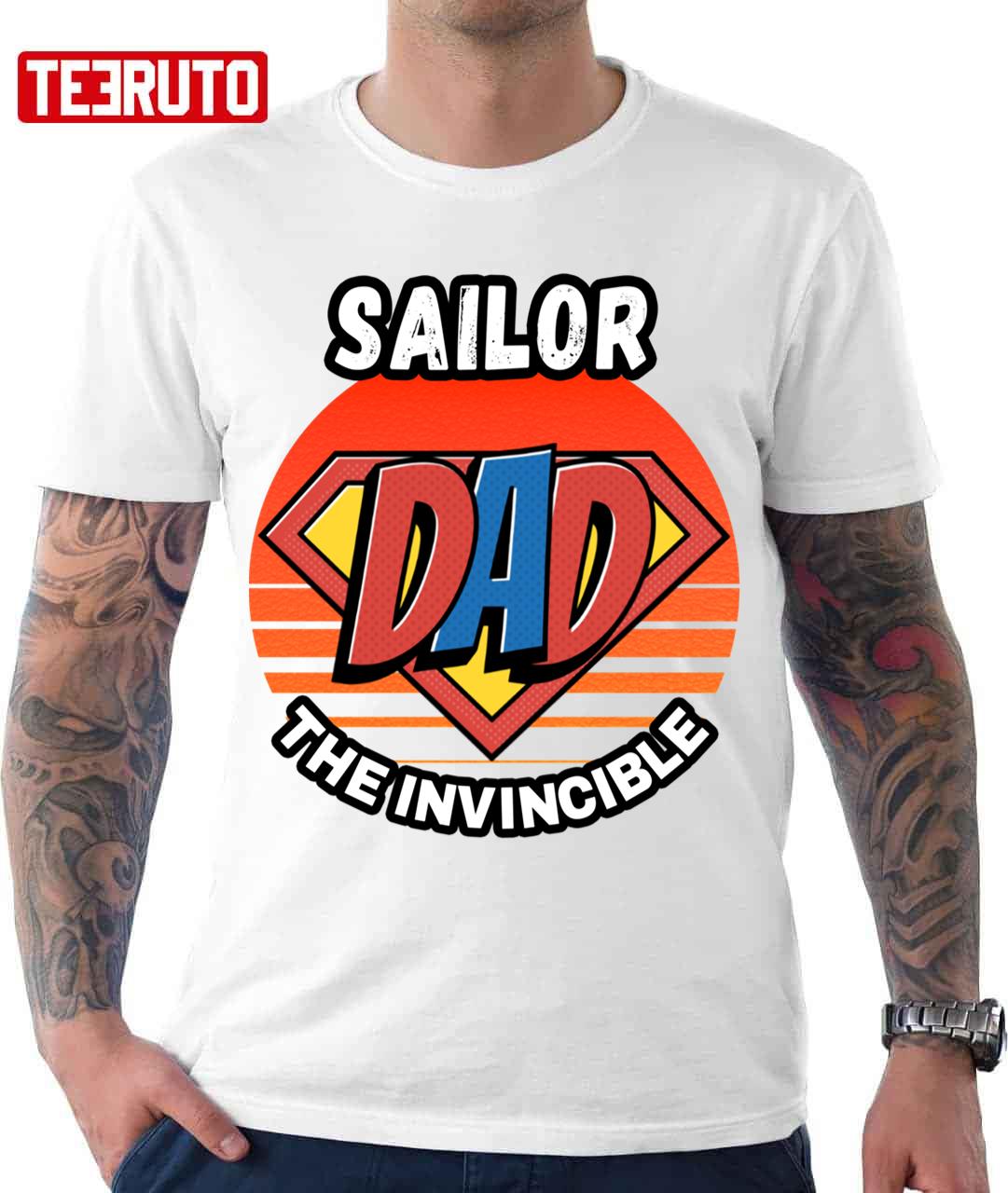 Sailor Dad The Invincible And Superhero Design Unisex Hoodie - Teeruto