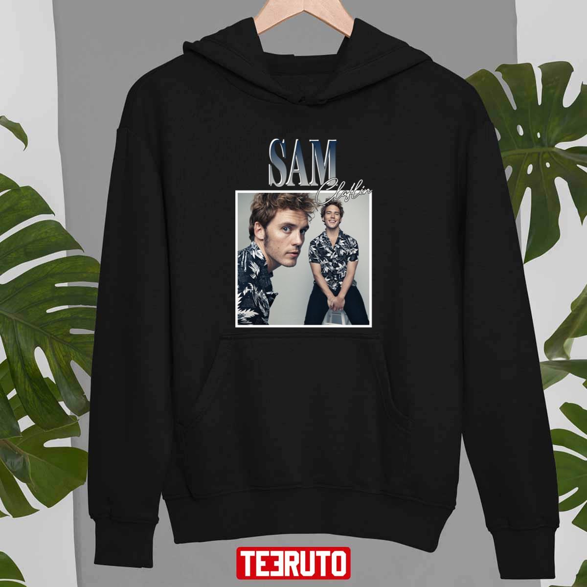 Sam Claflin Retro Unisex T-shirt - Teeruto