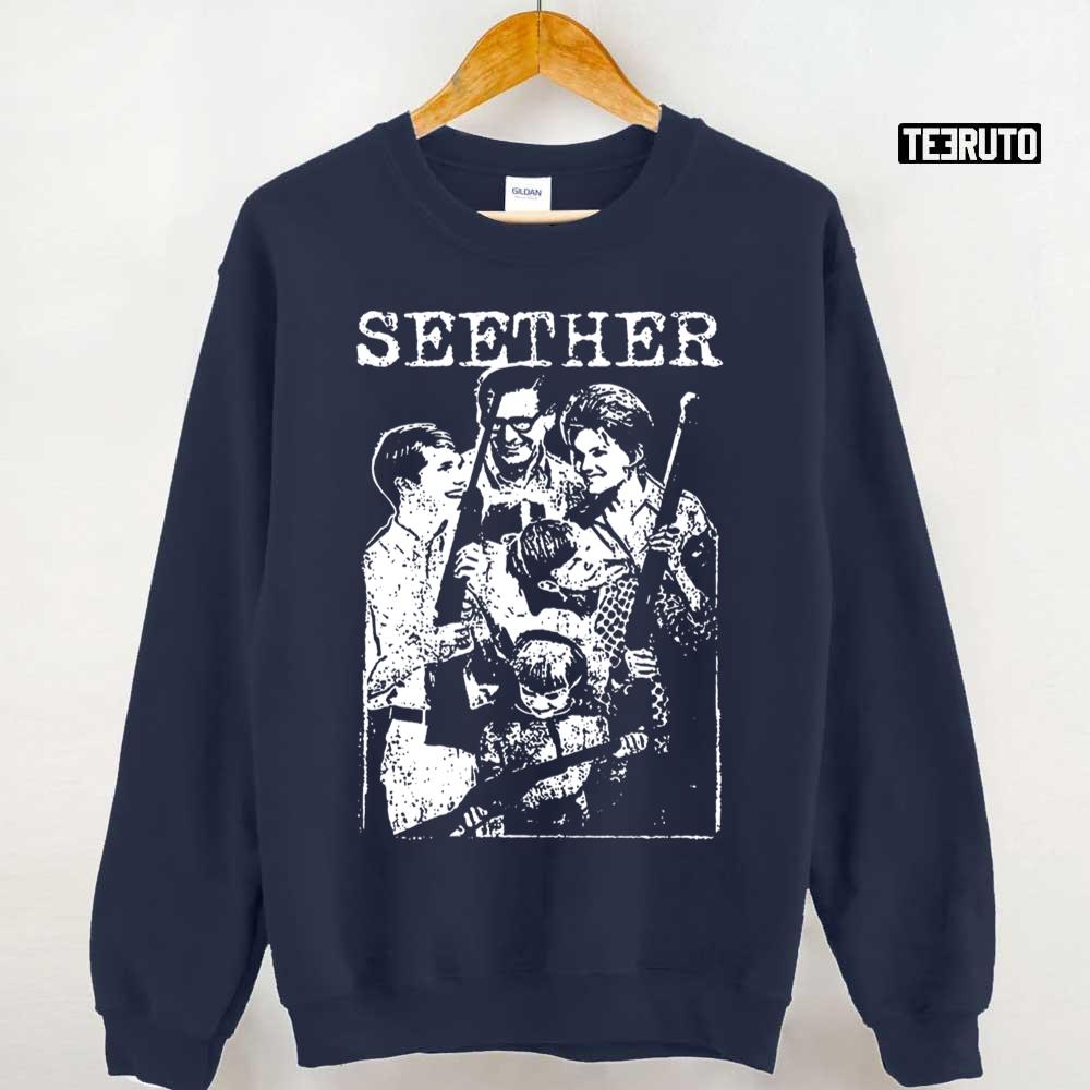Shaun Morgan White Design Rock Seether Unisex Sweatshirt - Teeruto