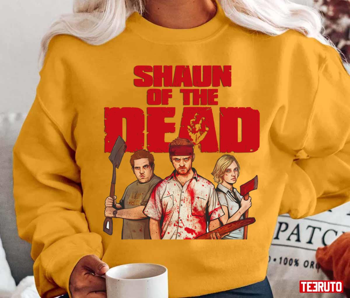 Shaun Of The Dead Red Logo Simon Pegg Unisex T-Shirt - Teeruto