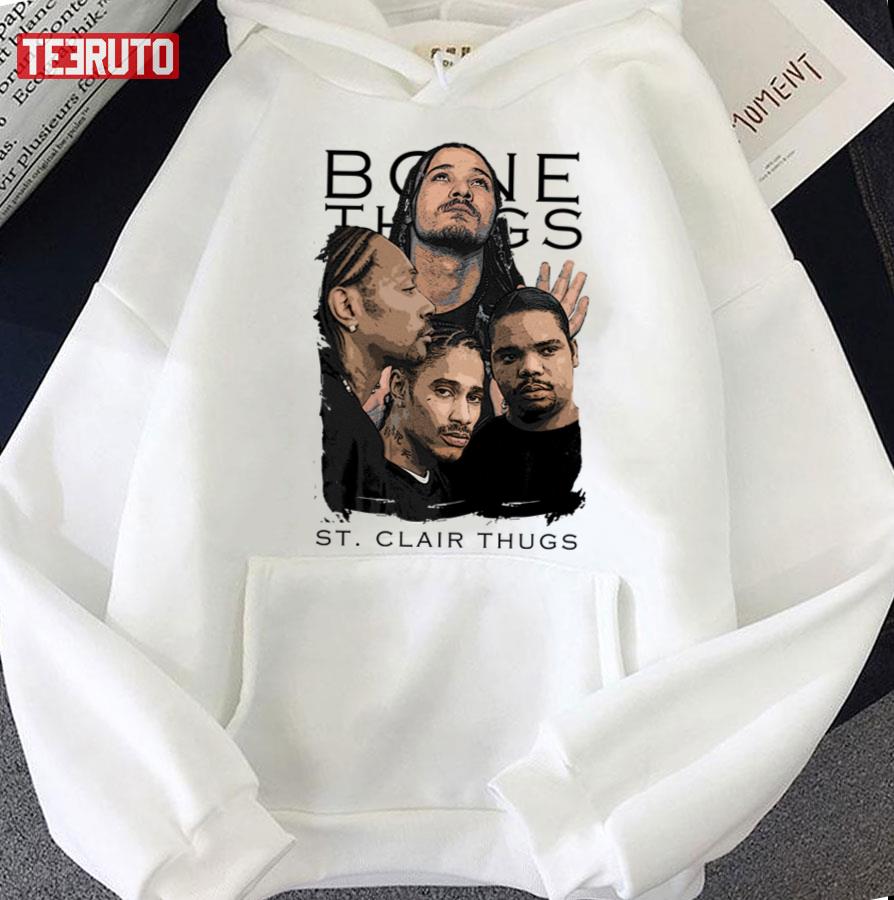 St Clair Thugs Bone Thugs N Harmony Unisex Sweatshirt - Teeruto