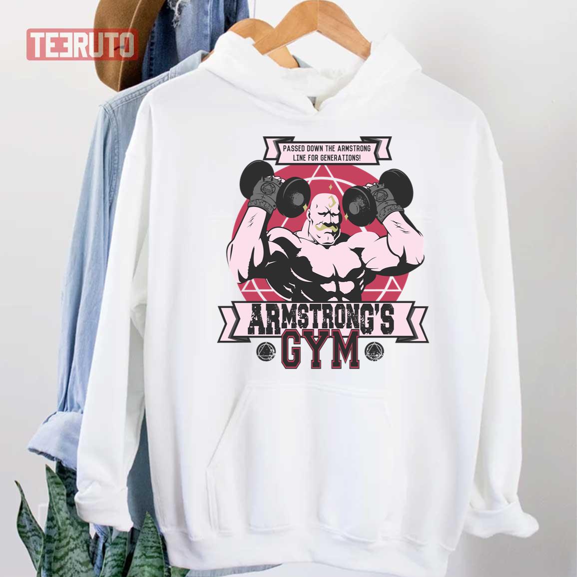 Strong Arm Gym Fullmetal Alchemist Unisex Hoodie - Teeruto