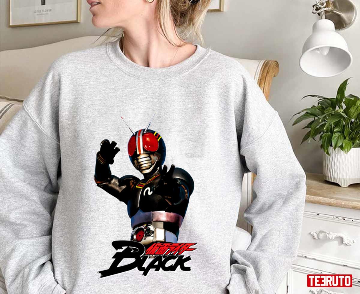 Superhero Kamen Rider Black Unisex Sweatshirt - Teeruto