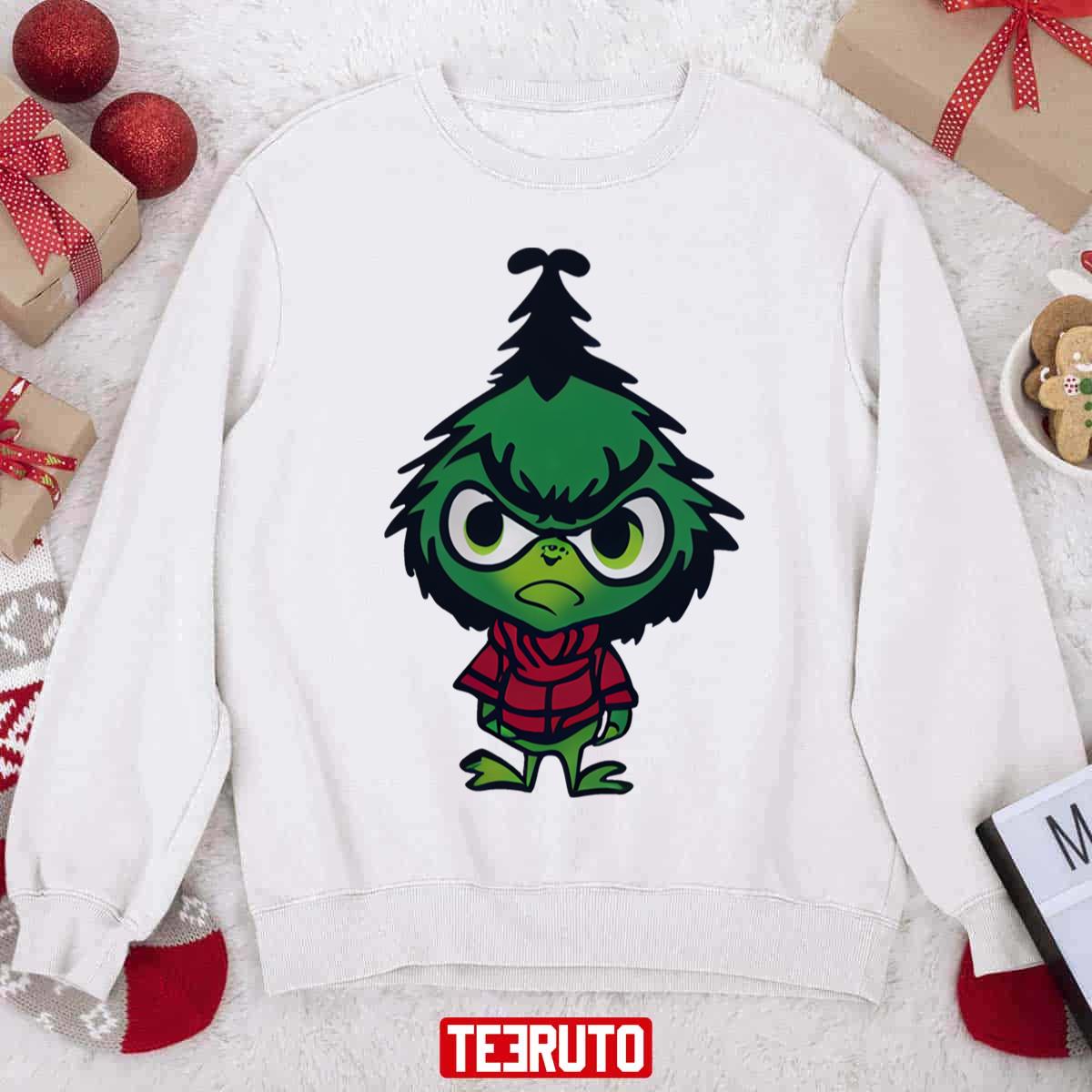 Suspicious Elf Is This Grinch Christmas Unisex Sweatshirt - Teeruto