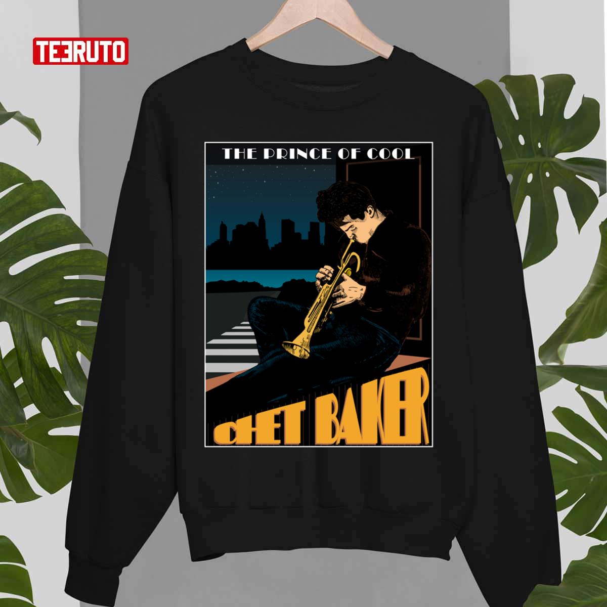 The Prince Of Cool Chet Baker Jazz Unisex T-Shirt - Teeruto