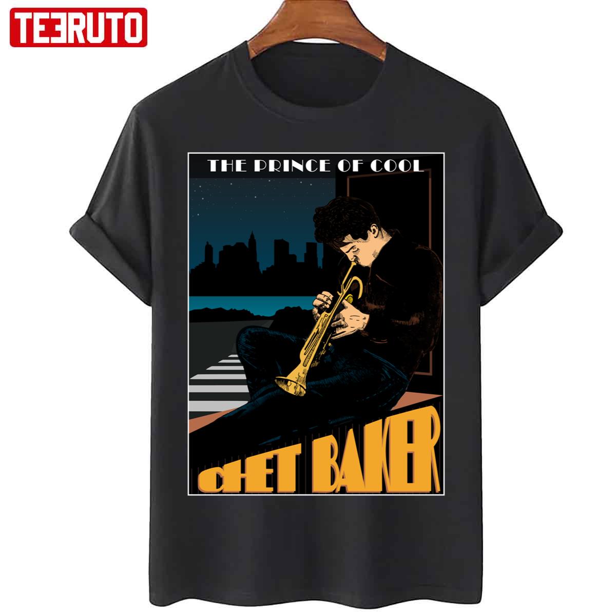 The Prince Of Cool Chet Baker Jazz Unisex T-Shirt - Teeruto