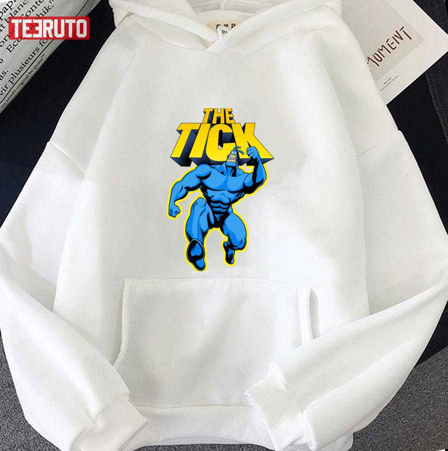 The Tick Superhero Parody Character With Logotype 1994 Tv Series Unisex ...