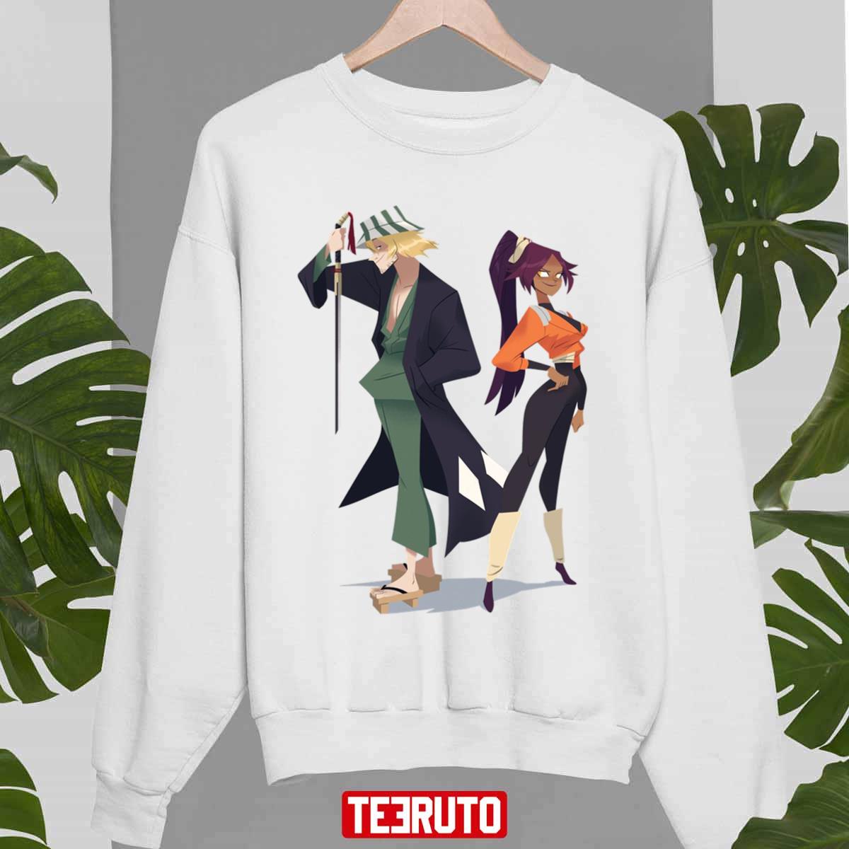 Urahara Kiske And Yoruichi Shihouin Unisex Sweatshirt - Teeruto