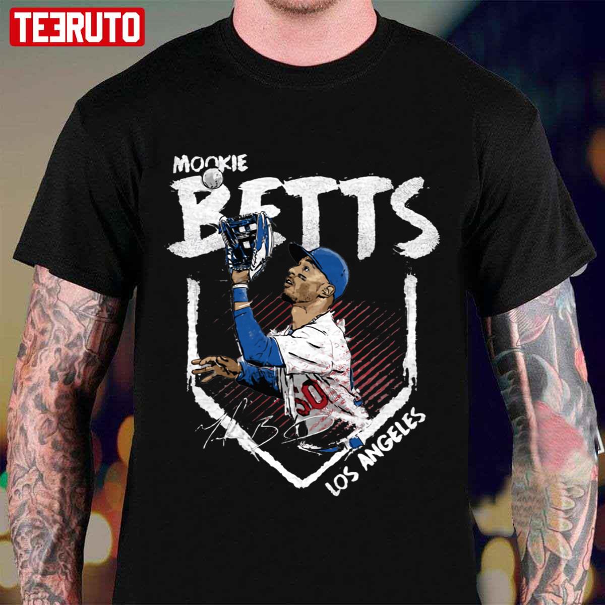 Vertical Geometric Design Mookie Betts Unisex T-Shirt - Teeruto