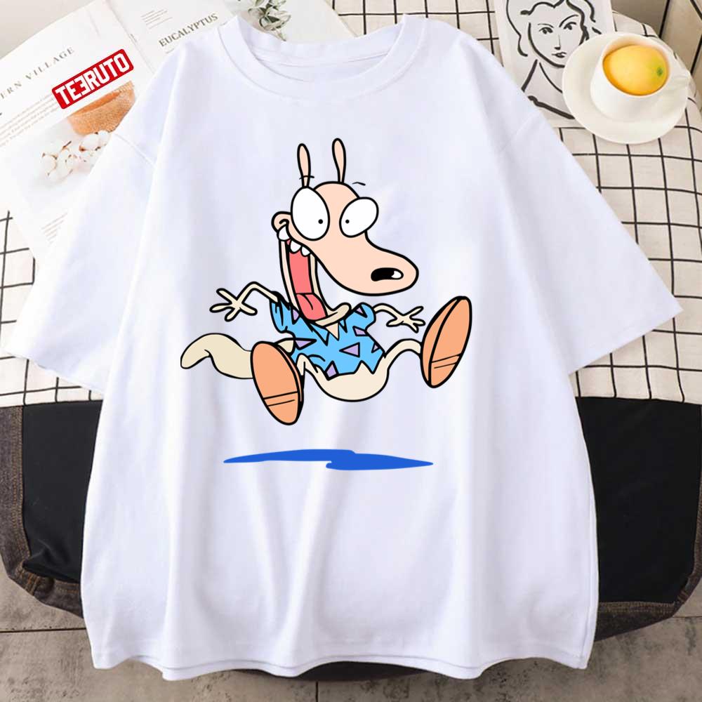We Have A New Friend Cartoon Rocko's Modern Life Unisex T-Shirt - Teeruto