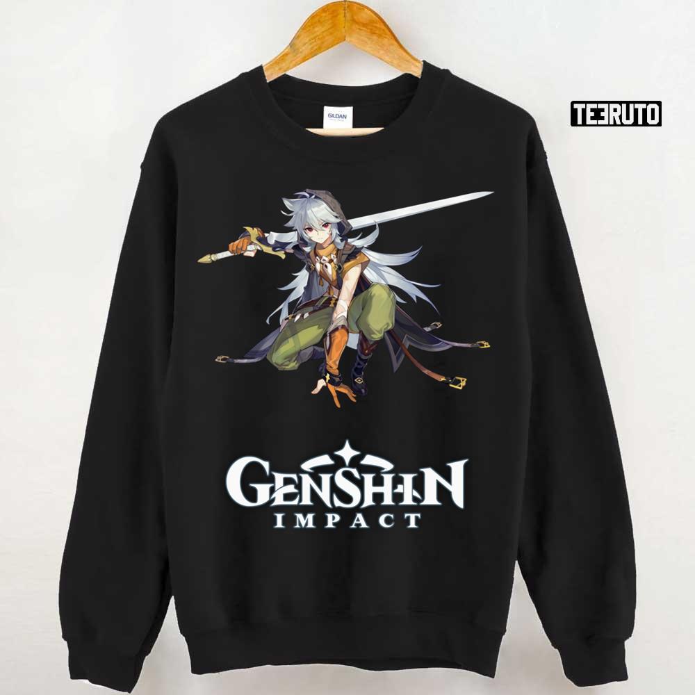 Weapon Sword Razor Genshin Impact Unisex T-Shirt - Teeruto