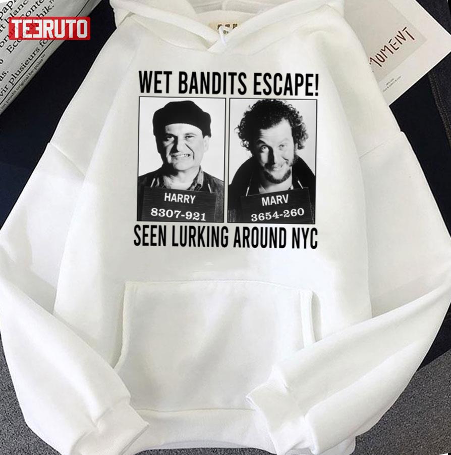 Wet Bandits Home Alone Criminals Christmas Movie Unisex Sweatshirt ...