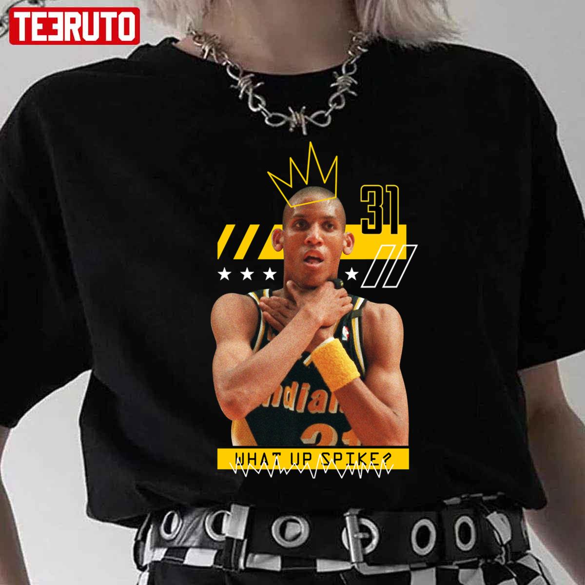 What's Up Spike Reggie Miller Choke Basketball Unisex Sweatshirt - Teeruto