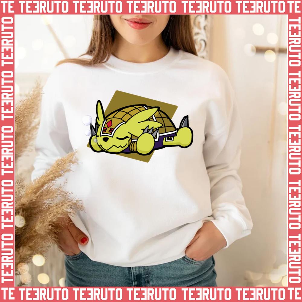 Armadillomon The Lazy Digimon Unisex Sweatshirt - Teeruto