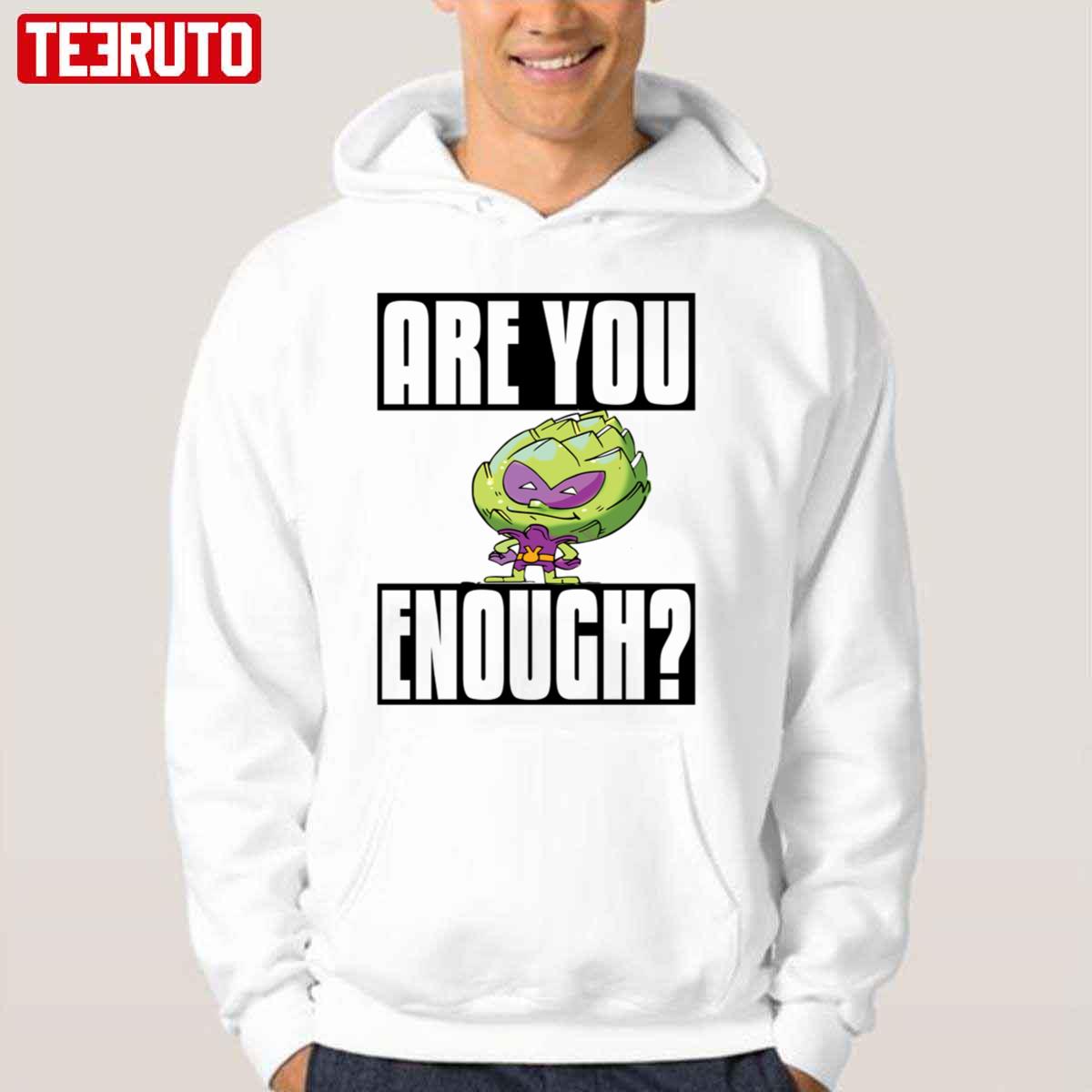 Artichoke Alien Are You Brave Enough Artichoke Unisex Hoodie - Teeruto