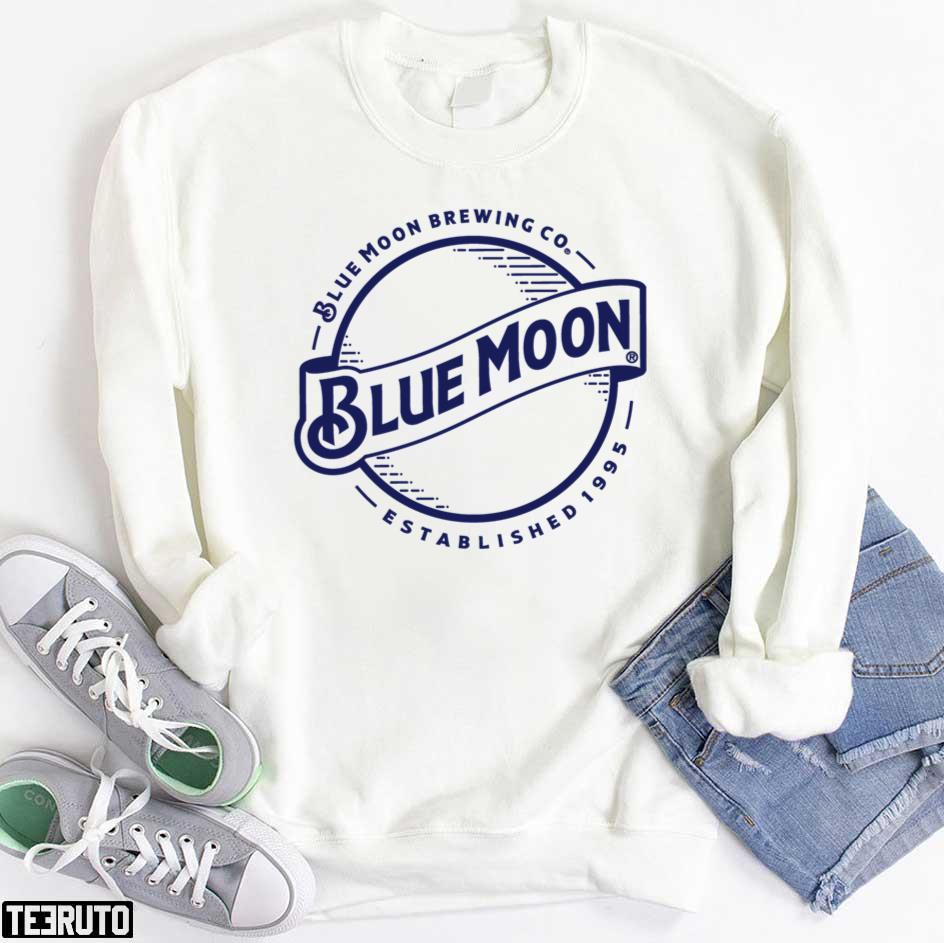 Blue Moon Brewing Company Wheat Beer Seasonal Beer Unisex Hoodie - Teeruto