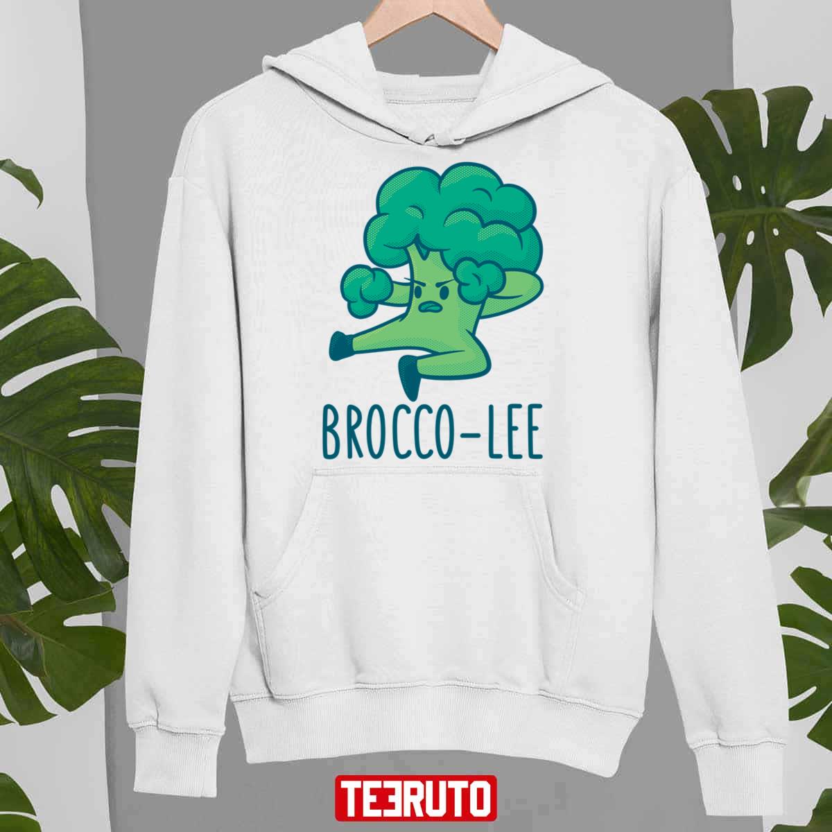 Brocco Lee Funny Karate Kungfu Guy Broccoli Unisex Sweatshirt - Teeruto