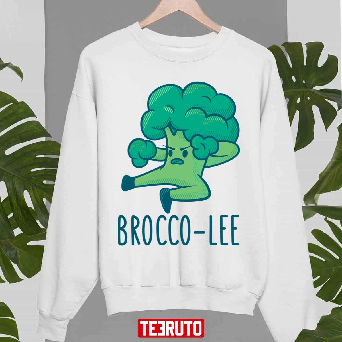Brocco Lee Funny Karate Kungfu Guy Broccoli Unisex Sweatshirt - Teeruto