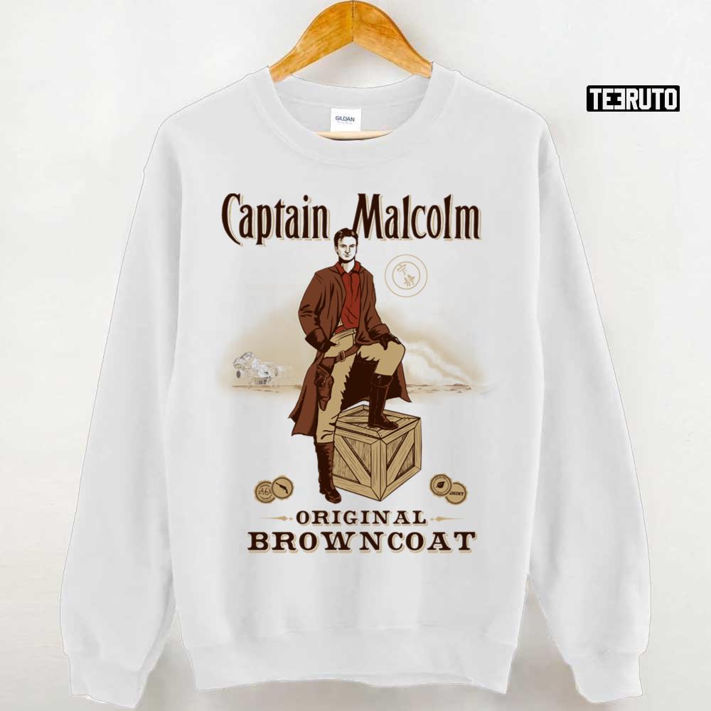Captain Malcolm Browncoat Unisex Sweatshirt - Teeruto