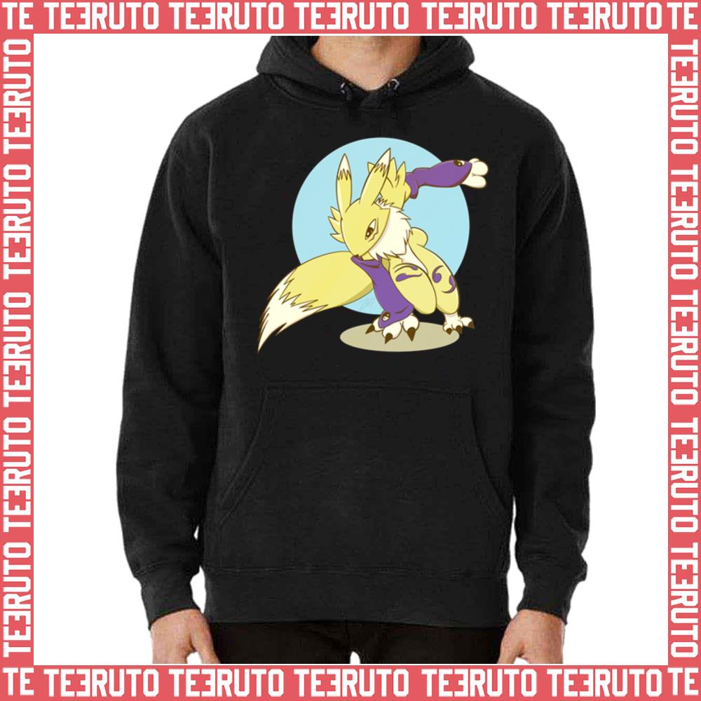 Cute Character Renamon Digimon Unisex Sweatshirt - Teeruto