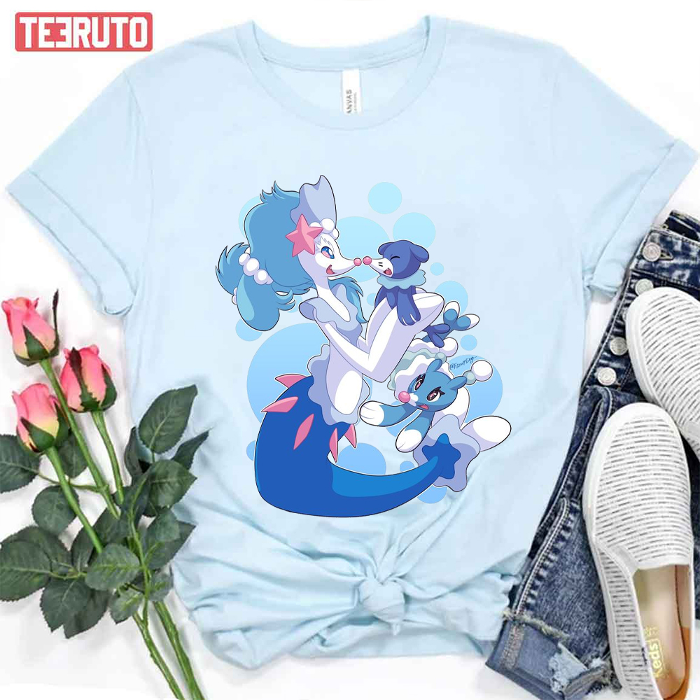 Cute Primarina In Pokemon World Unisex T-Shirt - Teeruto