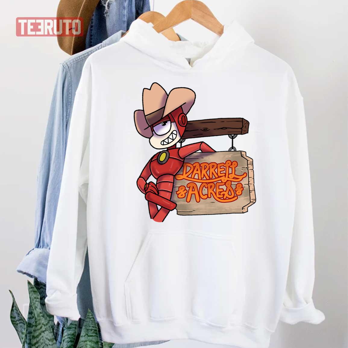 Darrell Acres Coeboy Ok Ko Let's Be Heroes Unisex Hoodie - Teeruto