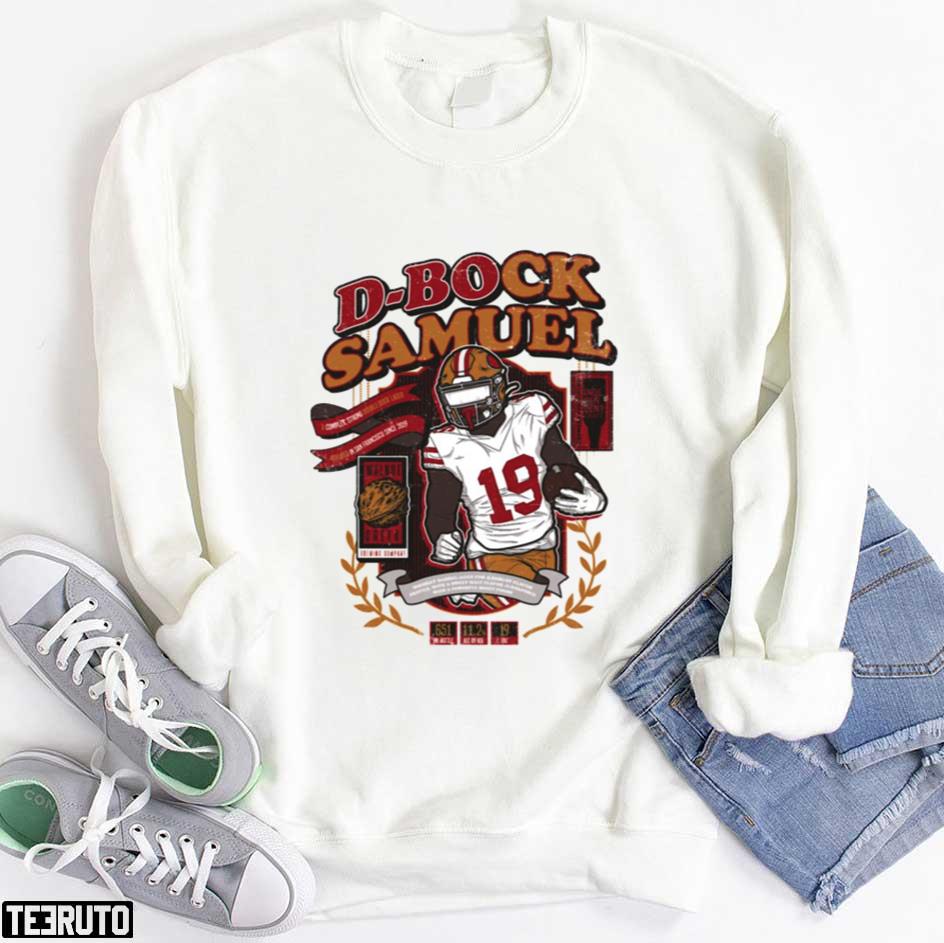 D-Bock Samuel #19 Deebo Samuel Jersey Vintage Unisex Hoodie - Teeruto