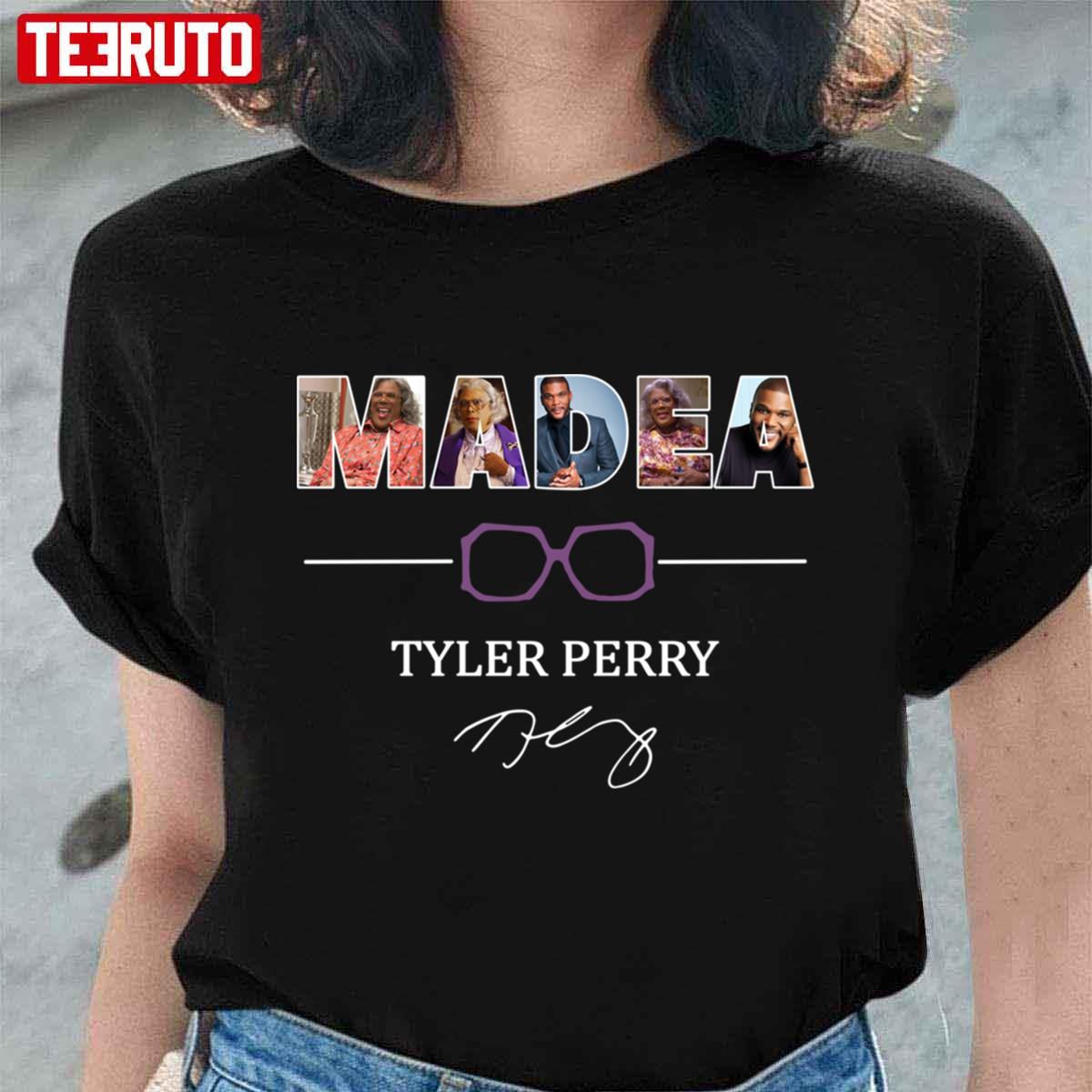 Design Madea Tyler Perry Signature Unisex T-Shirt - Teeruto