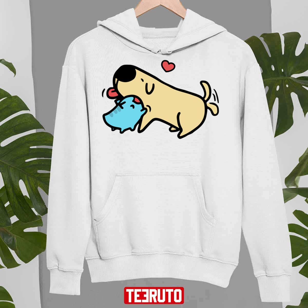 Dog And Cat Love Bugcat Capoo Unisex Sweatshirt - Teeruto