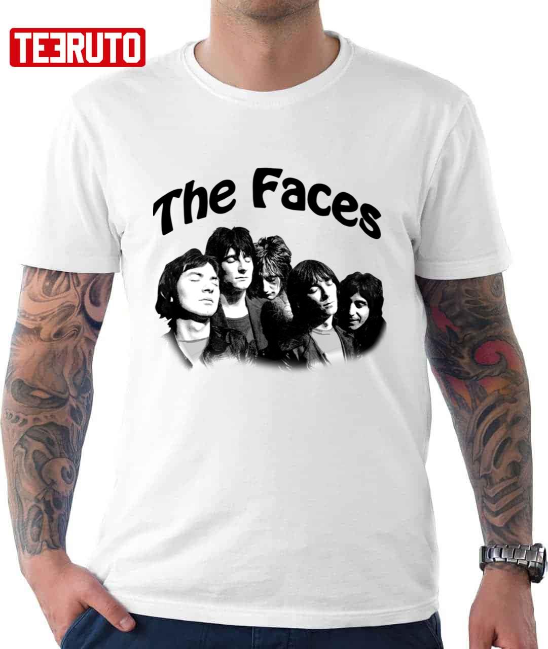 Faces Rock Band Unisex Hoodie - Teeruto